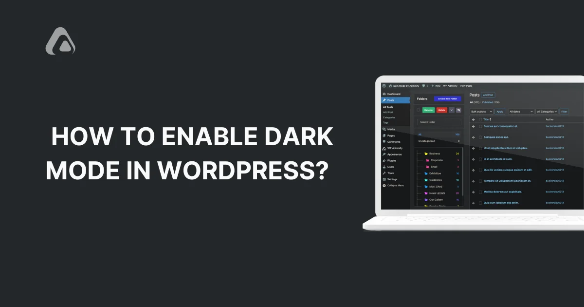 How to Enable WordPress Dark Mode: A Guide for WordPress Dashboard