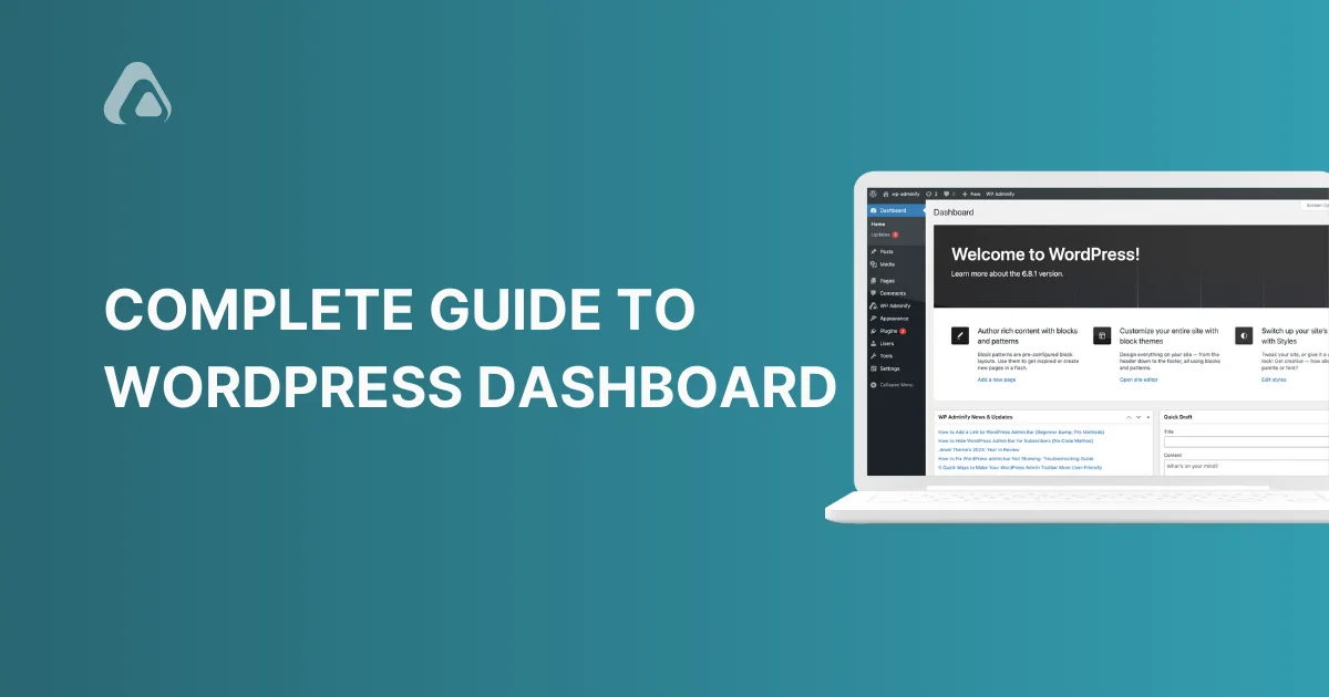 A Complete Guide to WordPress Admin Panel For Beginners