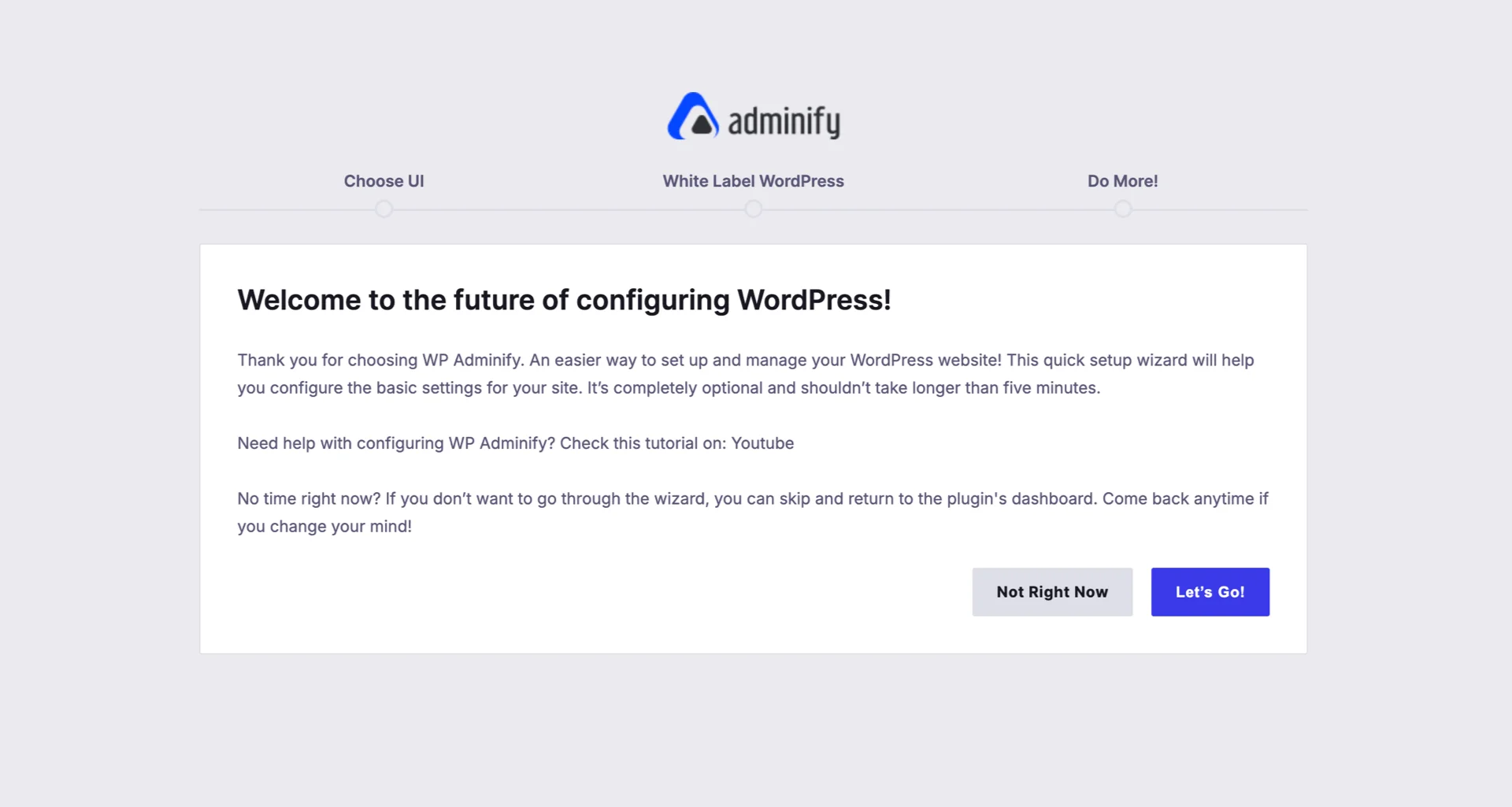WP Adminify Plugin Free Version Installation Guideline