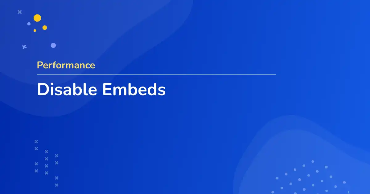 How to Disable Embeds in WordPress with WP Adminify?