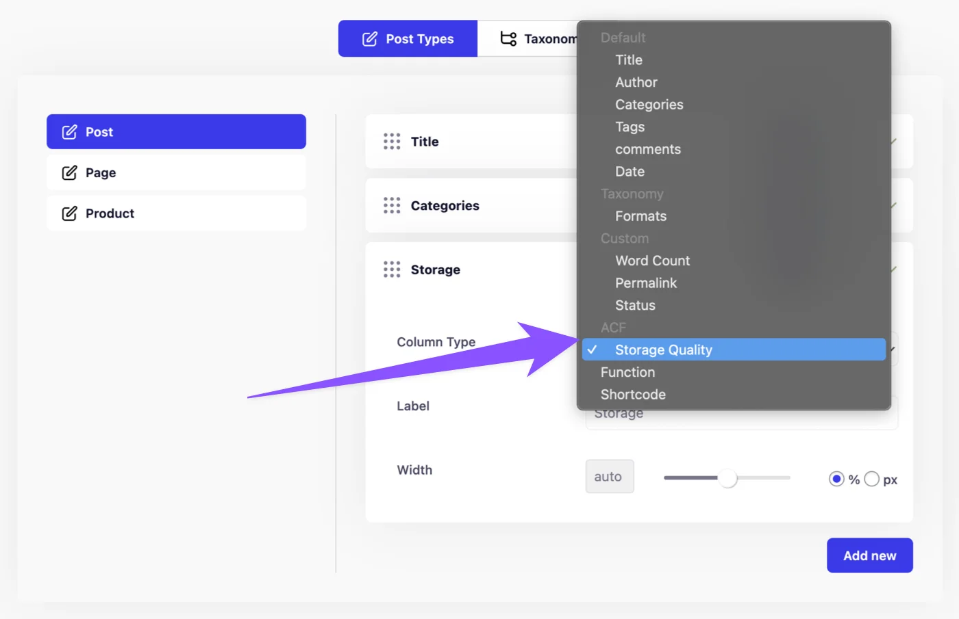 How to Add any ACF field as Custom Admin columns? - WP Adminify