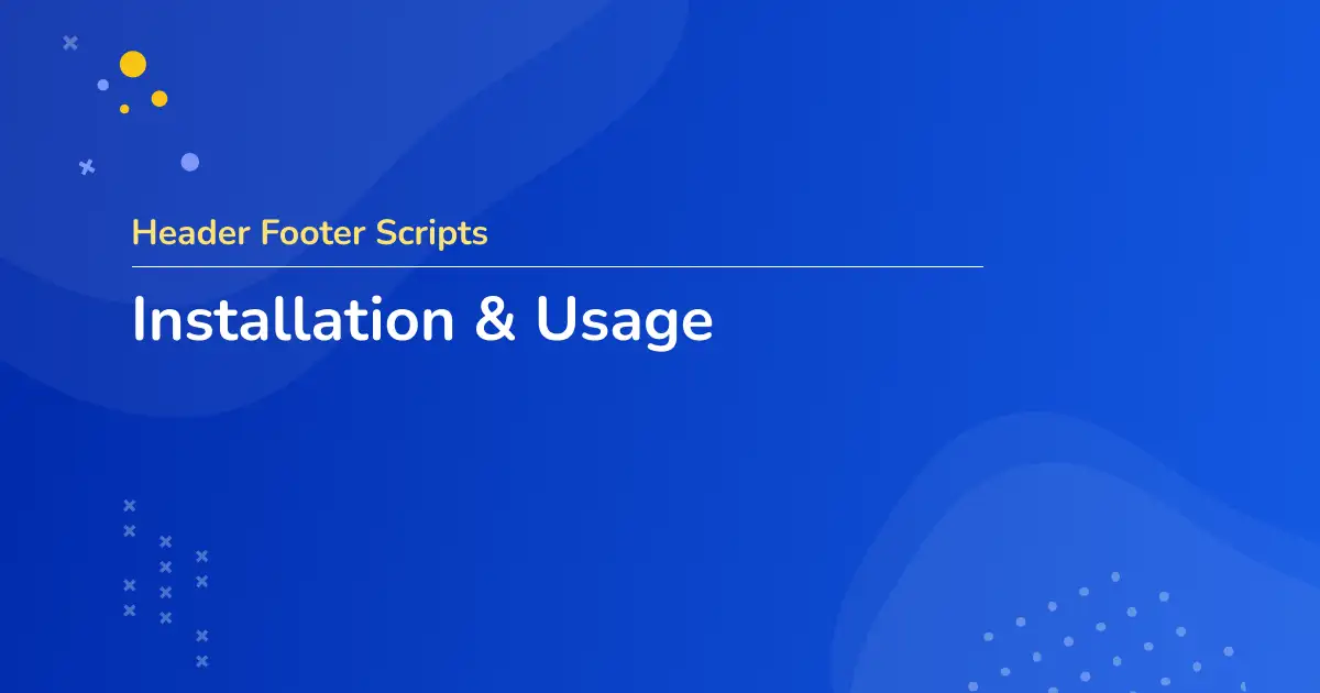 Header and Footer addon Installation Guidelines - WP Adminify
