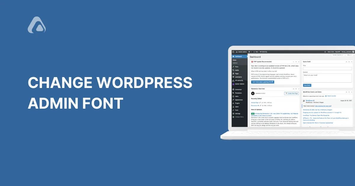 How to Change the WordPress Admin Font (3 Ways)?