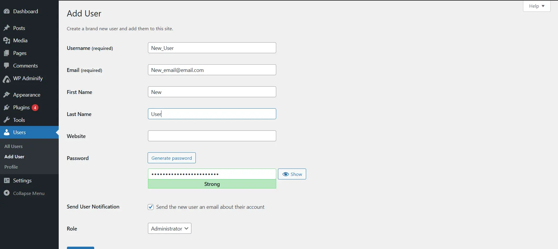 How to Change WordPress Username